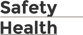Safety and health management system - Corporate Overview